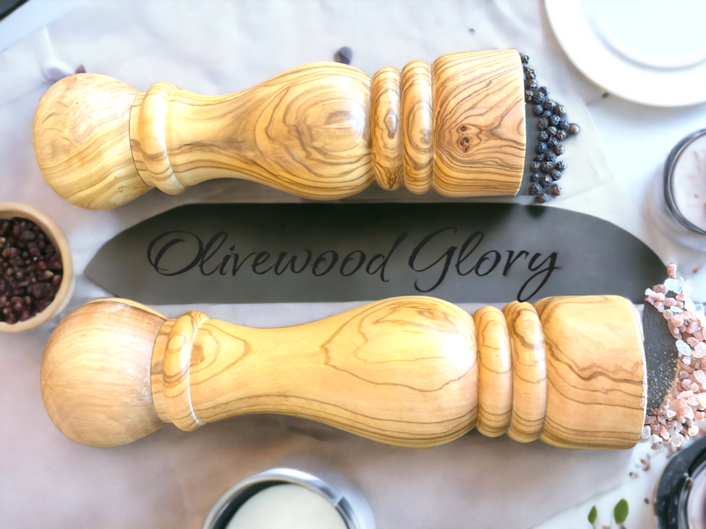 Olivewood & Ceramic Mill Grinders: Elevate Your Culinary Experience wi ...